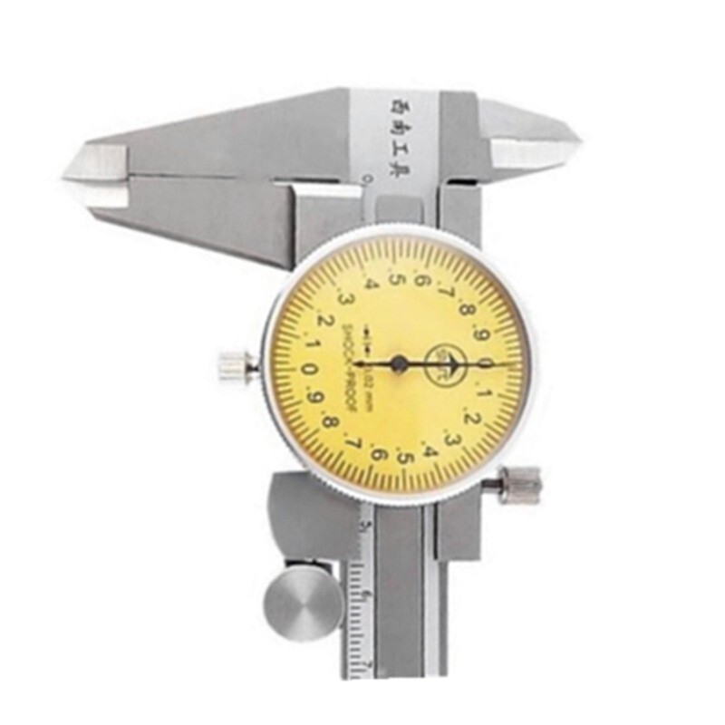 Dial Caliper Gauge Micrometer Tool Stainless Steel 0-150mm Dial Caliper ...