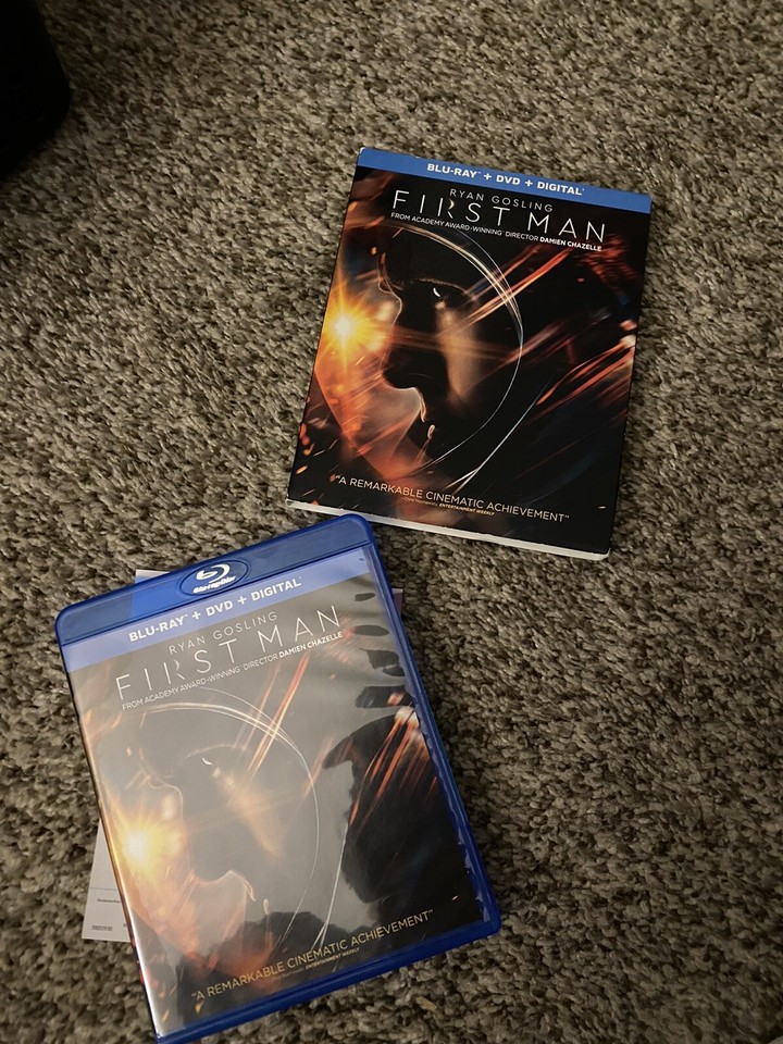 Ryan Gosling First Man DVD Blu-ray, 2018 191329041536 | eBay