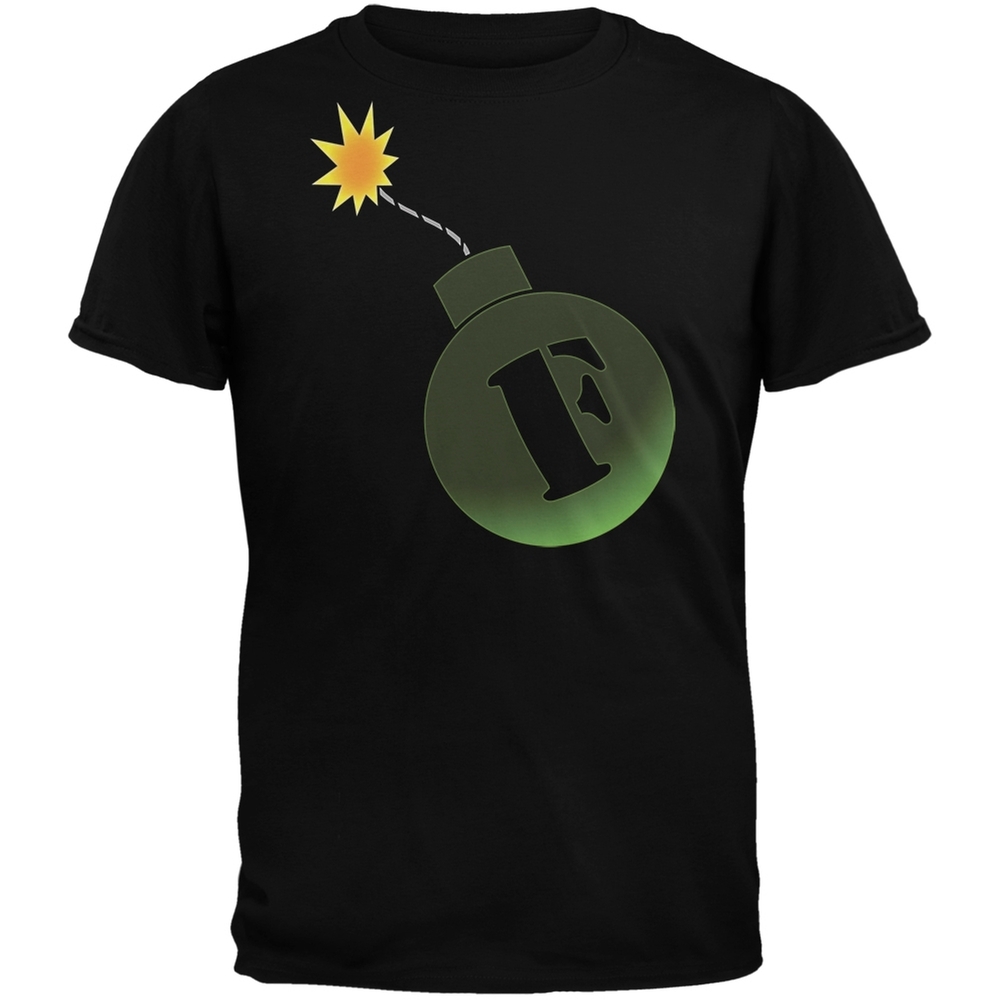 F Bomb Black Adult T-Shirt | eBay