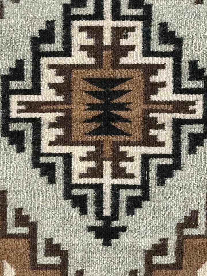 Navajo rug - Very Fine Two Gray Hills by Christine Curly | eBay