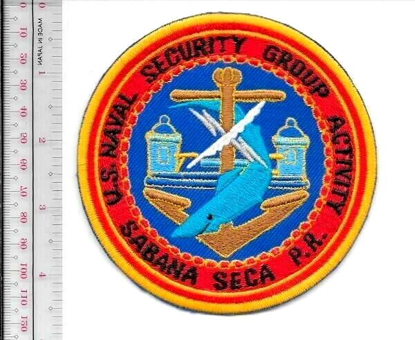 US Navy USN Puerto Rico Naval Security Group Activity Sabana Seca Navy ...