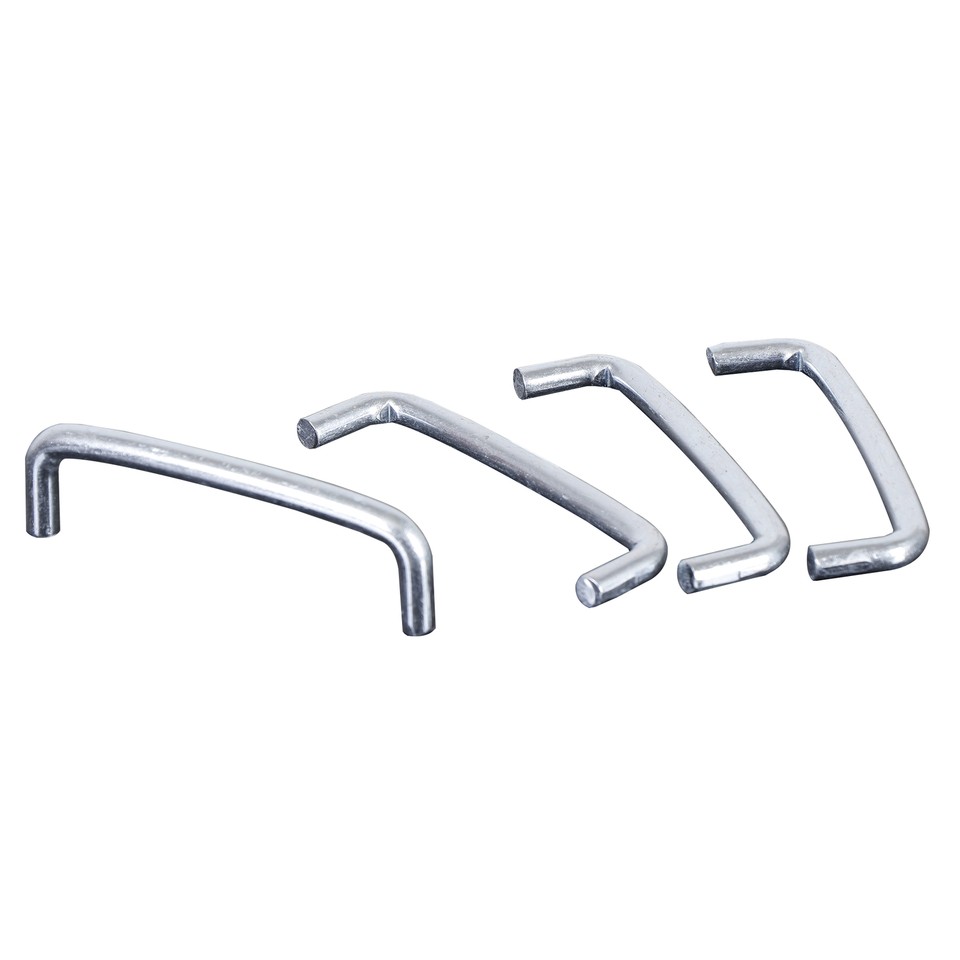 4-Piece Offset Patio Umbrella Circular Base Stand w/ Hooks & Carry ...