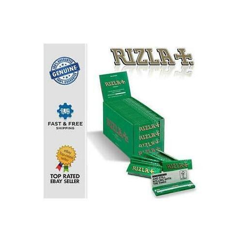 RIZLA GREEN REGULAR Rolling Paper Original Cigarette Smoking Paper ...