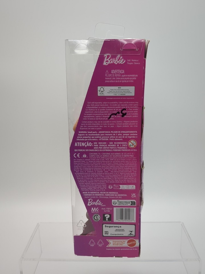 NEW! MATTEL Barbie Fashionistas Doll 209 With Black Hair HJT06 | eBay