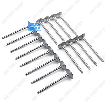 16pcs Intake Exhaust Valves For BMW 328i 520i X3 F10 F22 F30 E84 E89 ...
