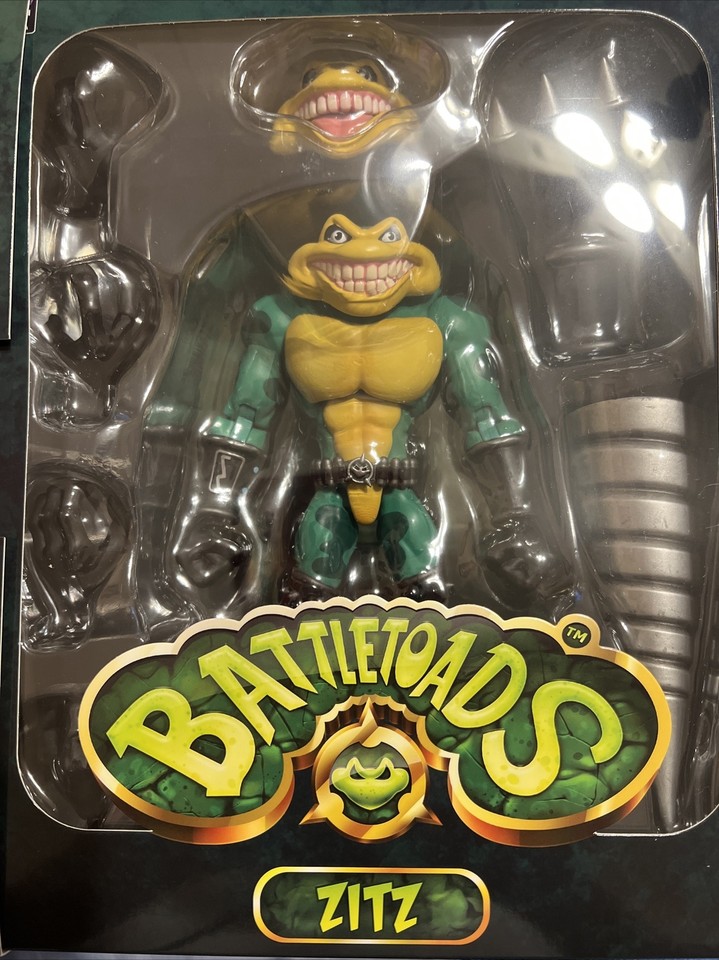 Premium Dna Toys Battletoads Zitz Action Figure | eBay