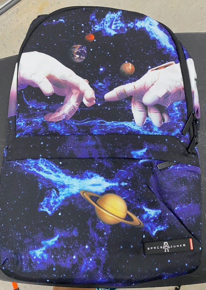 Space Junk Astronaut Hands Galaxy Starry Night OUTER SPACE Large 18 ...