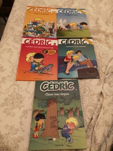 Lot de 5 BD Cédric, tome 3, 8,9, 10,11 Comme Neuves | eBay