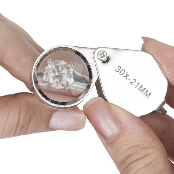 Jewelery Loupe Antique Stamp Jewler Magnifier Magnifying Loupe 30x 21 ...