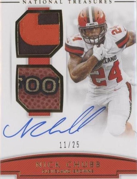 2018 Panini National Treasures - Rookie NFL Gear Signature Combos Prime ...