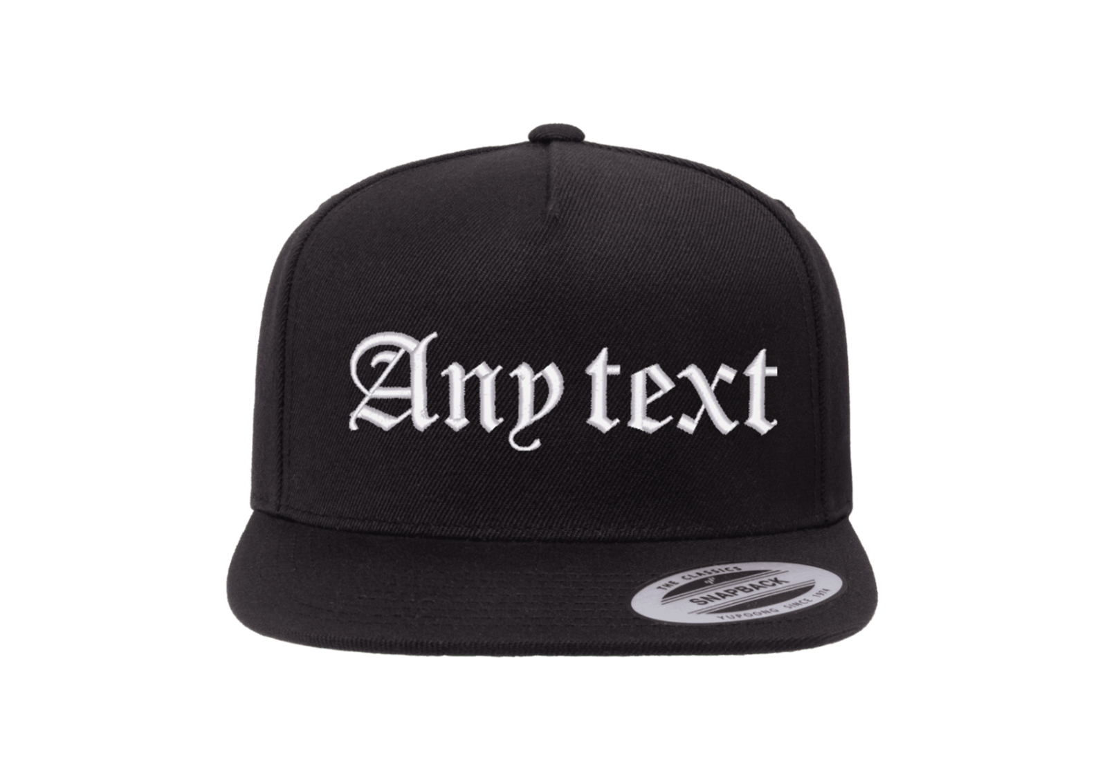 PERSONALISED NWA COMPTON FONT STYLE EMBROIDERED SNAPBACK HAT CAP | eBay UK
