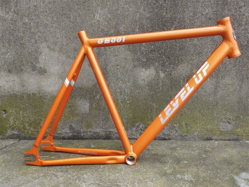 Frame Fixed Gear 700c Aluminum 49cm 52cm 55cm Single Speed Bicycle ...