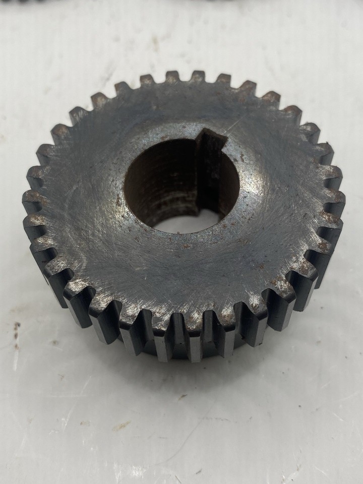 Lot Of 7 MARTIN S1632 1" SPUR GEAR, 1" BORE, KY WAY, 1 S.S., 16 PITCH ...