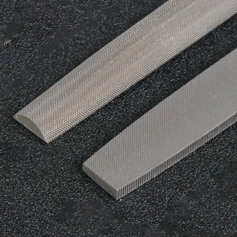 2pcs Fine-Toothed File 8 Inch Carbon Steel Half-Round File High ...