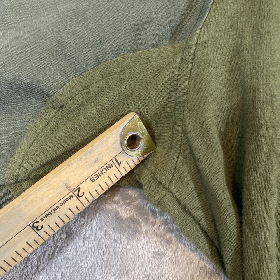 Tru-Spec Baselayer Combat Shirt Sz S Regular Green Long Sleeve Pockets ...