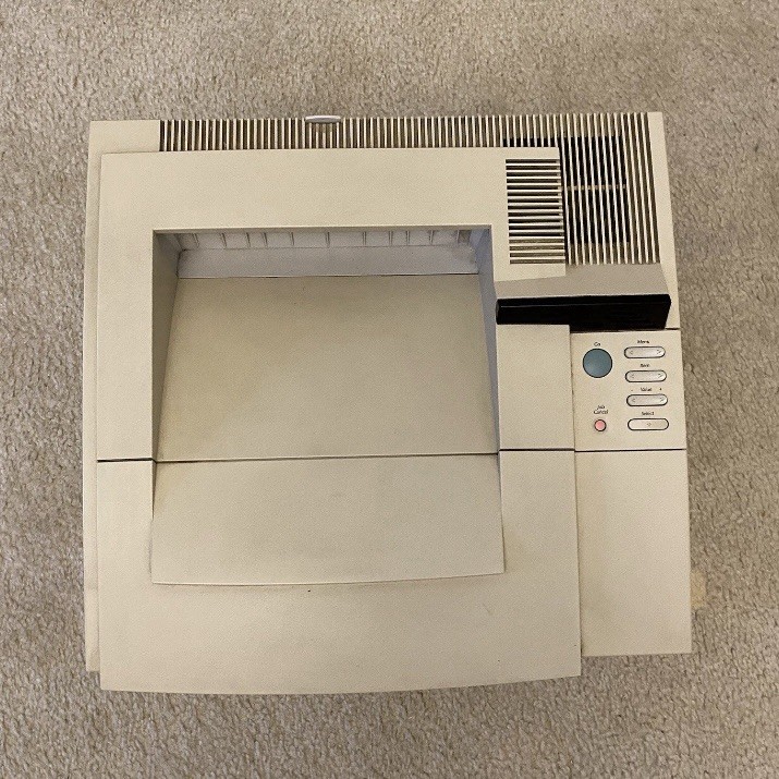 HP Laserjet 5M Vintage MonochromeLaser Printer 1996 (WORKING) (FOR ...