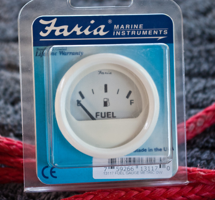 Faria 13117 Dress White 2" Fuel Level Gauge Metric | eBay