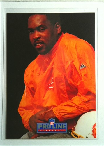 #112 Broderick Thomas 1991 Pro Line Portraits Base NFL Tampa Bay ...