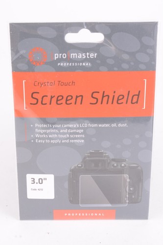 Promaster Crystal Touch Screen Shield Screen Protector For Camera LCDS ...