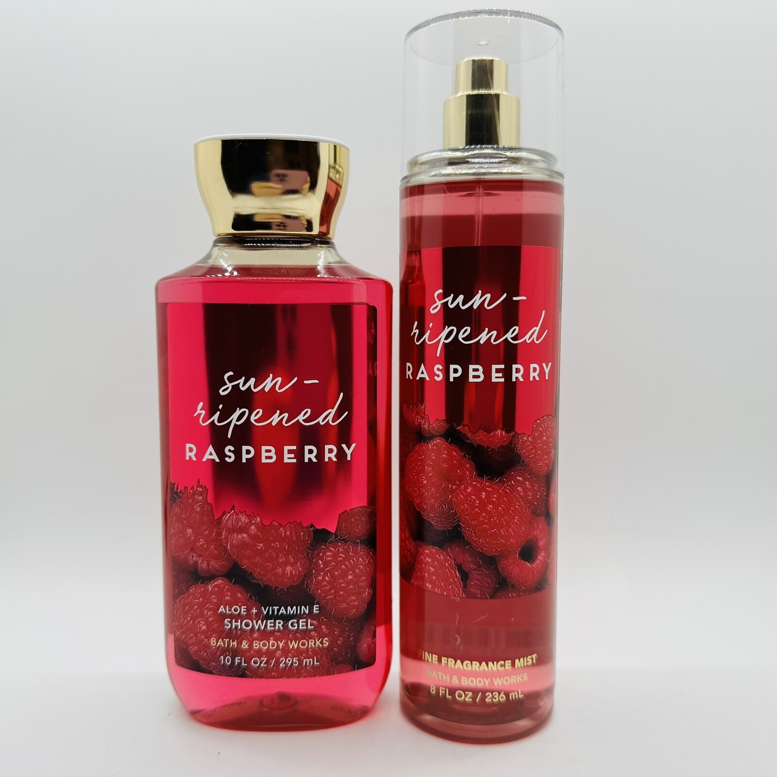 BATH & BODY WORKS SUN-RIPENED RASPBERRY FINE FRAGRANCE BODY MIST ...