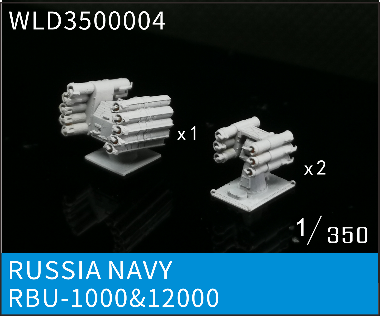 WULA MODELS WLD3500004 1/350 RUSSA NAVY RBU-1000&12000 model kit | eBay
