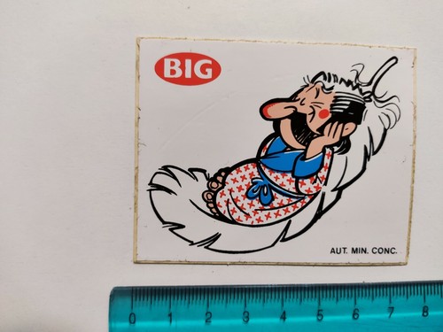 Adhesive Big Sticker Autocollant Aufkleber Vintage 80s Original | eBay