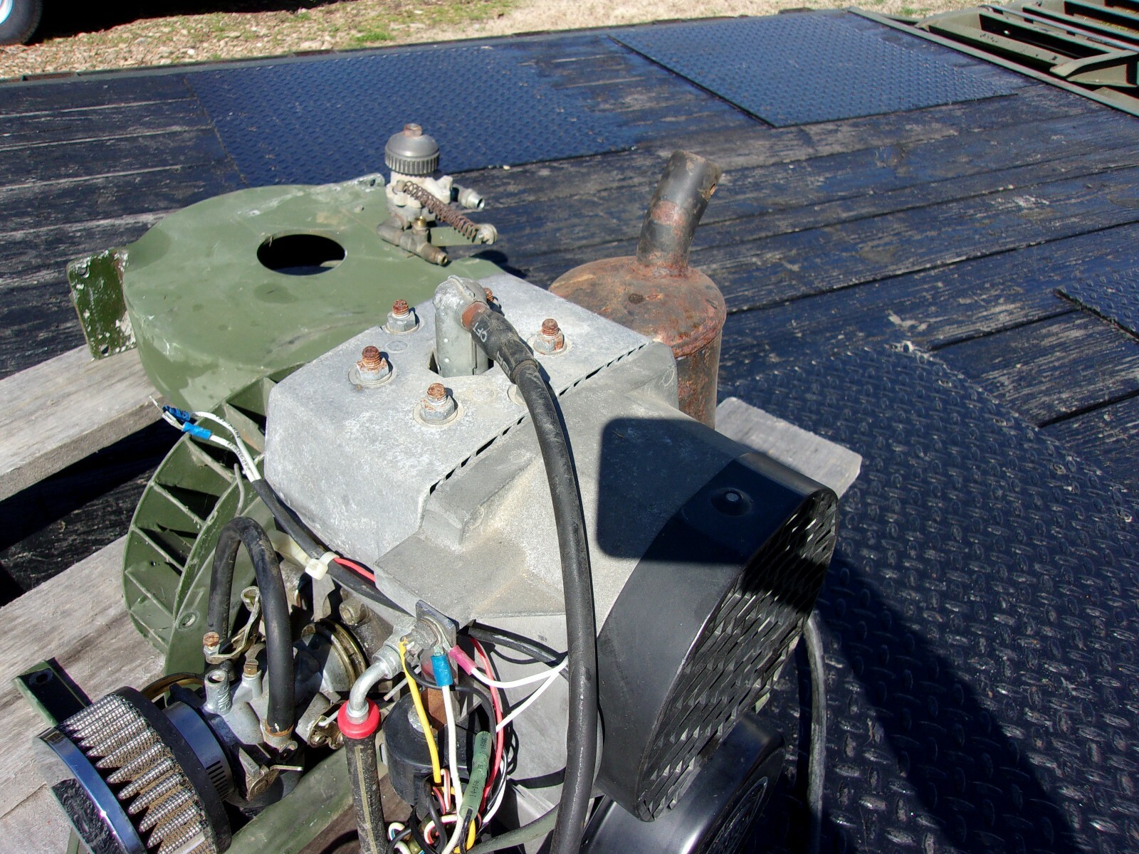 MILITARY SURPLUS AMW CUYUNA 2 STROKE ENGINE MOTOR SNOWMOBILE OR USE ...