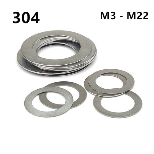 304 Stainless Steel Shim Rings and Supporting Rings M3 M4 M5 M6 M8 M10 ...