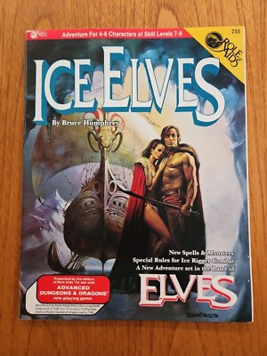 Mayfair Roleaids Ice Elves Dungeons & Dragons AD&D | eBay