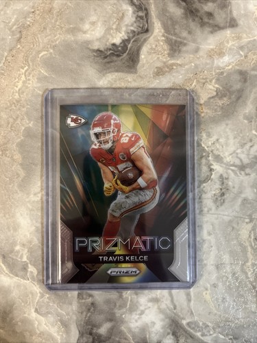 2023 Panini Prizm Football Travis Kelce Prizmatic Insert #10 Kansas ...