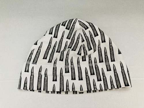 very rare vtg Supreme bullets beanie hat cap white gray logo | eBay