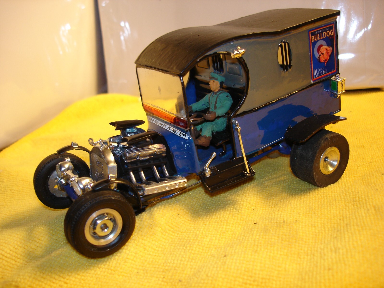 Vintage Monogram RARE 1912 "Police & Army" 1/24 Slot Car offered by MTH ...