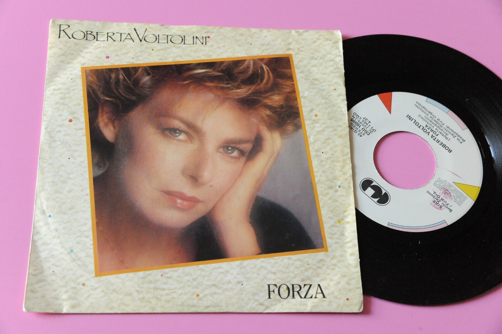 Roberta Voltolini 7" Forza Orig Italy 1985 EX | eBay
