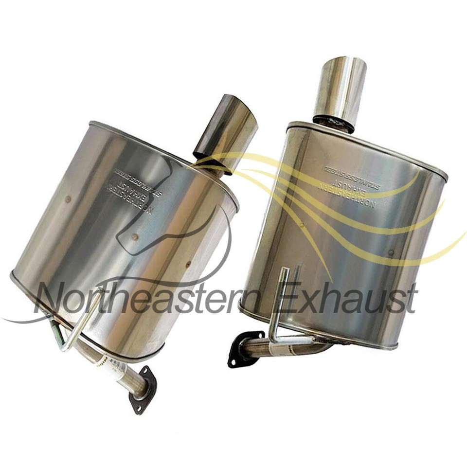 Resonator Y Pipe Muffler Exhaust System Kit fits: 2008-2009 Subaru ...