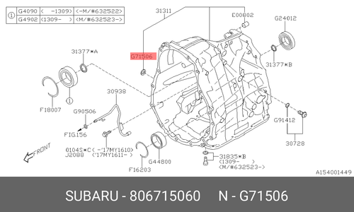 Genuine OE Oilseal 15X24X5 806715060 For Subaru 80671-5060 | eBay.de