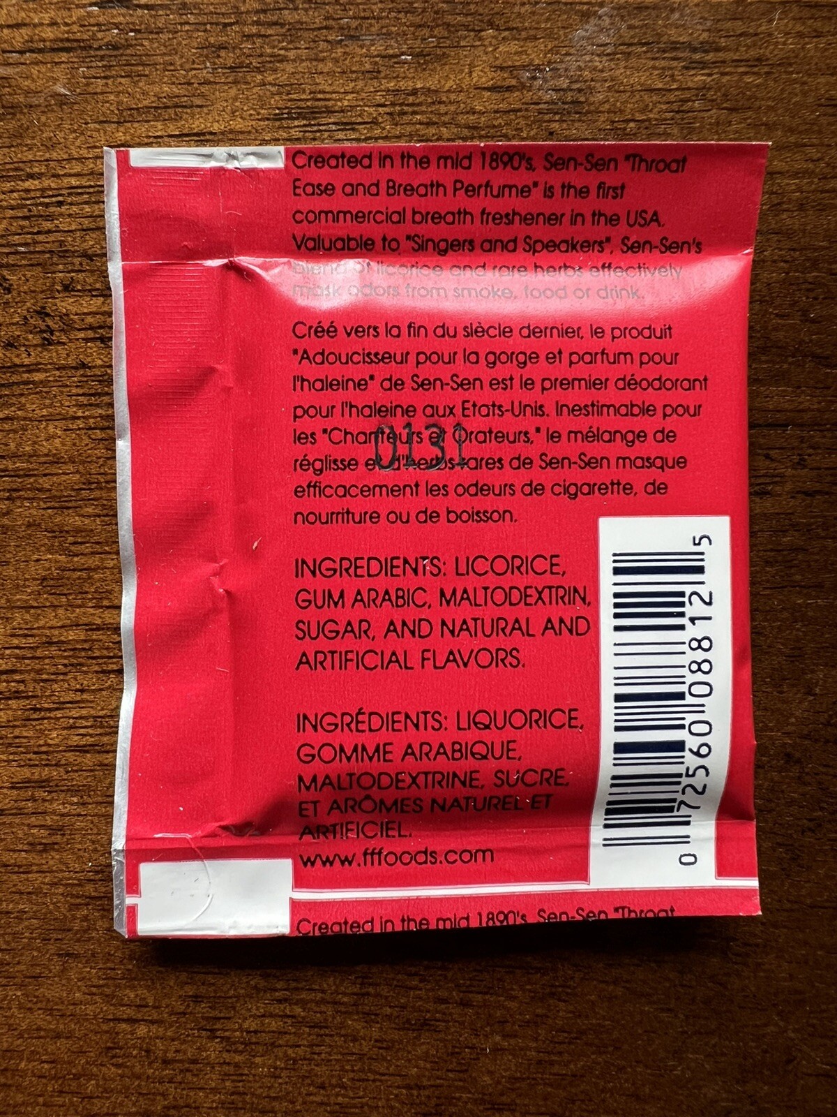 Sen Sen Mints Licorice Breath Freshener - 1 Packet for sale online | eBay