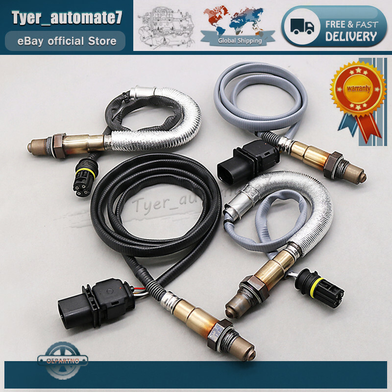 4x Up+Downstream Oxygen Sensor For BMW E82 E90 E91 128i 328i 328i ...