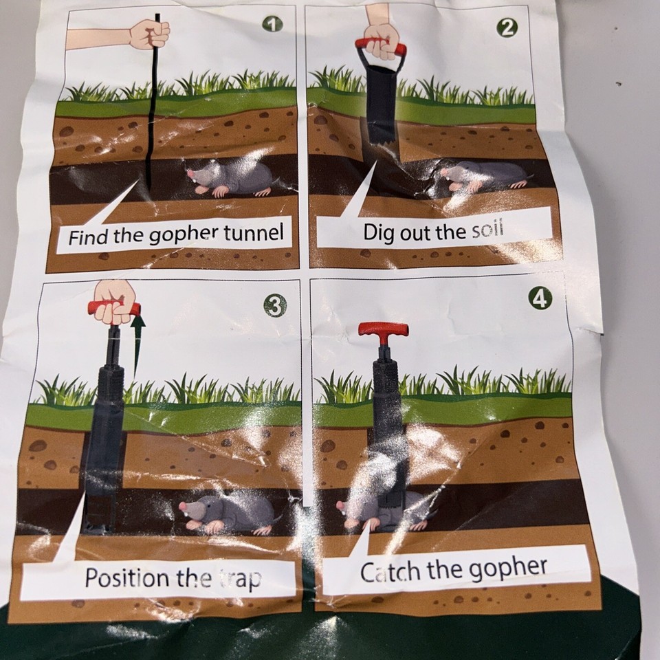 Single Gopher Trap | eBay