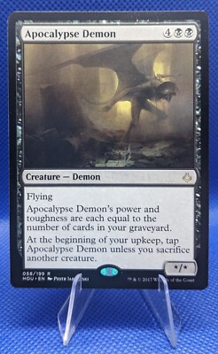 MTG Apocalypse Demon Hour of Devastation 058/199 Regular Rare | eBay