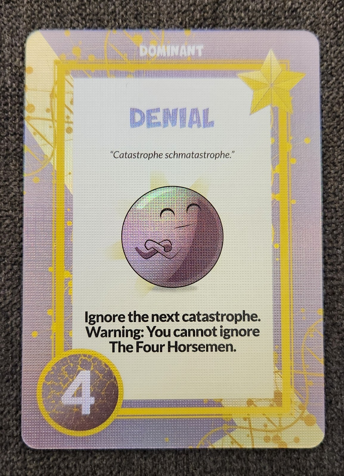 Doomlings Card Game - Denial Holofoil - Rare (1:12) | eBay