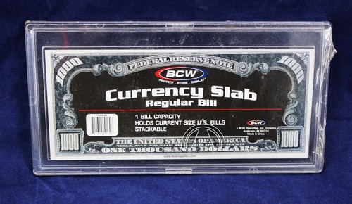Deluxe Currency Slab Dollar Bill Case Holder for Regular Current USA ...