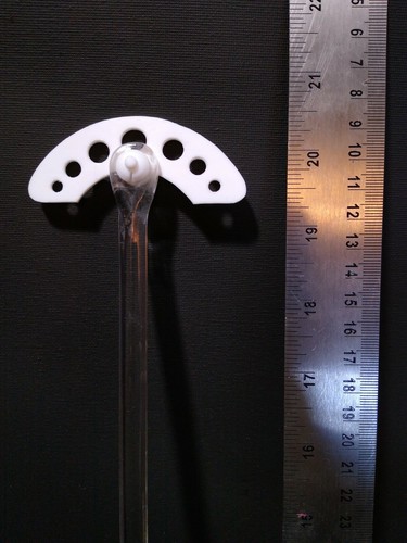 Laboratory Reactor Glass Stirring Shaft, Teflon PTFE Stirrer Blade ...