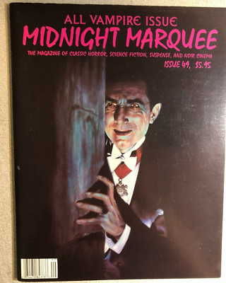 MIDNIGHT MARQUEE Classic Horror Film Magazine #49 (1995) FINE | eBay