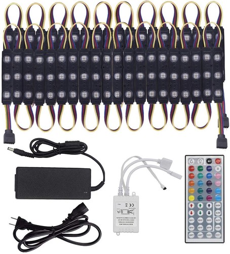 100FT RGB LED Window Lights LED Module Waterproof Storefront Lights ...