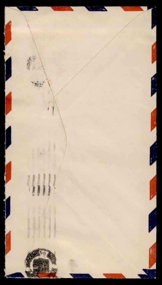 DR WHO 1942 CANAL ZONE BOOKLET PAIR AIRMAIL ALBROOK FIELD WWII CENSORED ...