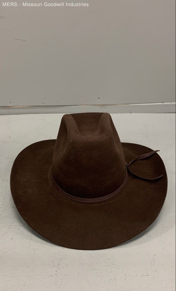 Beaver Hats Brown Ten X Quality 100 Percent Imported Fur Cowboy Hat 7 1 ...