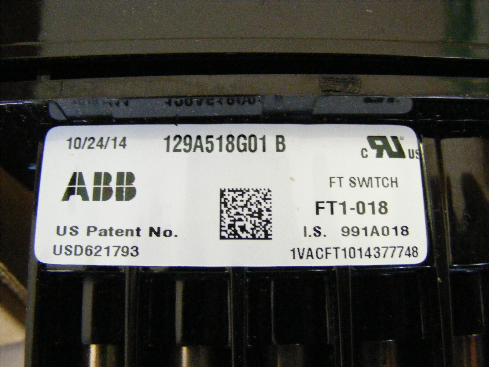 ABB 129A518G01B FT1 Switch FT1-018 UNUSED (1zz) | eBay