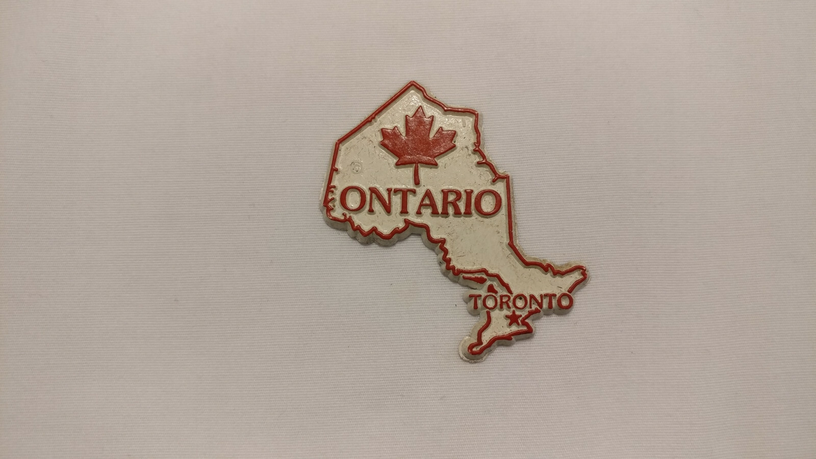Vintage Ontario Rubber Refrigerator Magnet | eBay