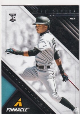 2021 PINNACLE RC JOSE DEVERS MIAMI MARLINS CHRONICLES BASEBALL JC-2340 ...
