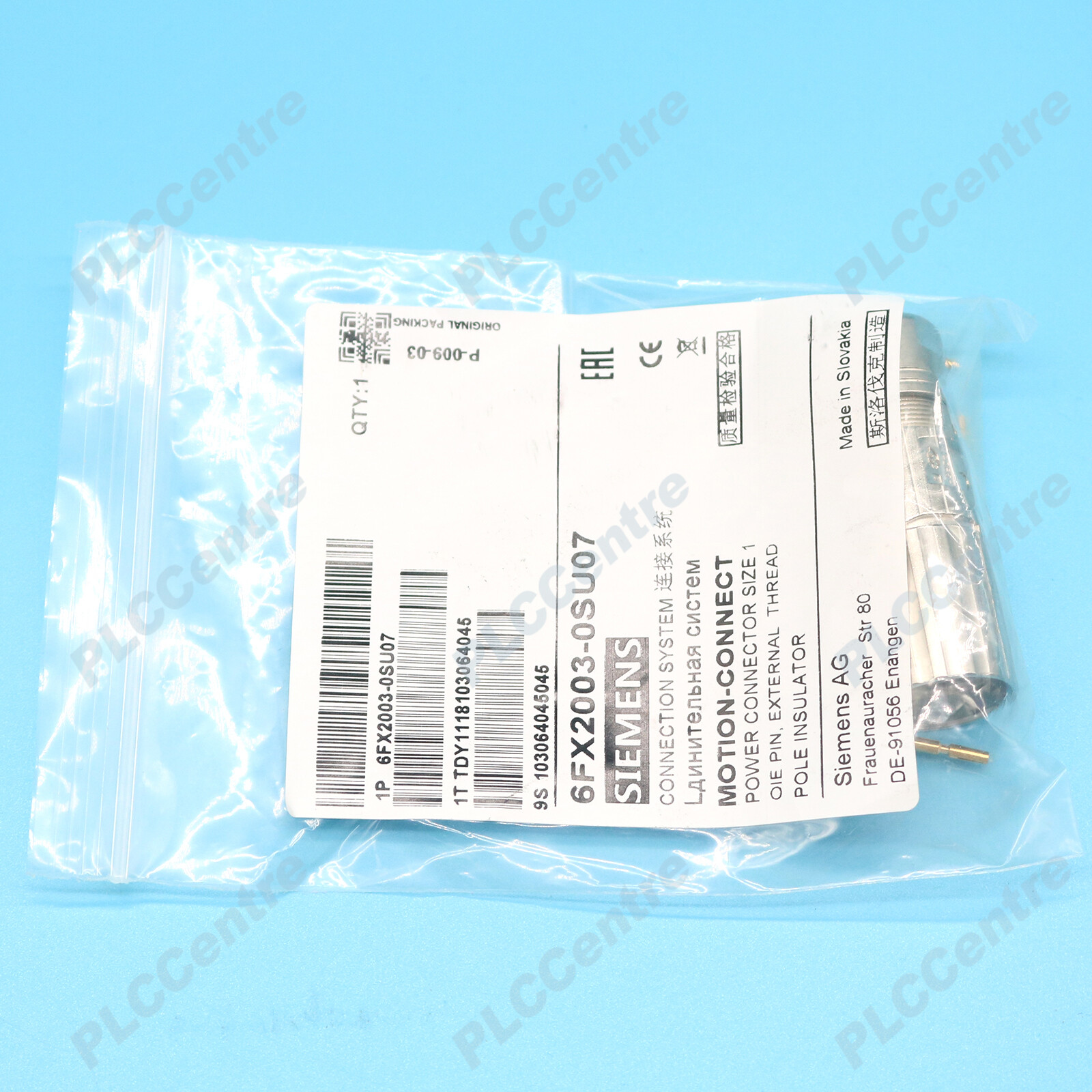 NEW FOR SIEMENS M17 7-pin Aviation Plug 6FX2003-0SU07 Connector Fast ...